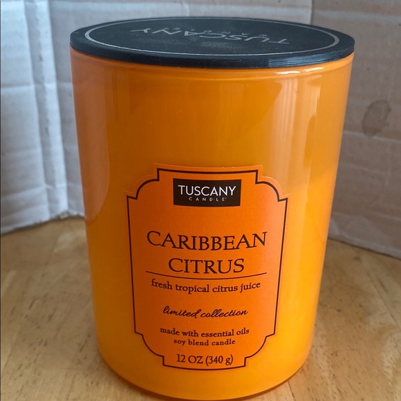 Accents | Caribbean Citrus Candle Soy Blend Tropical Citrus Scent 2 ...